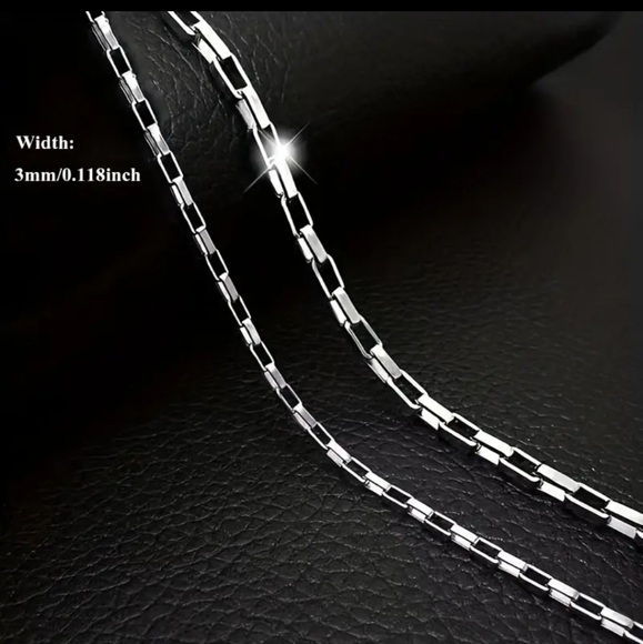 Accessories | Unisex Titanium Steel Box Chain | Poshmark